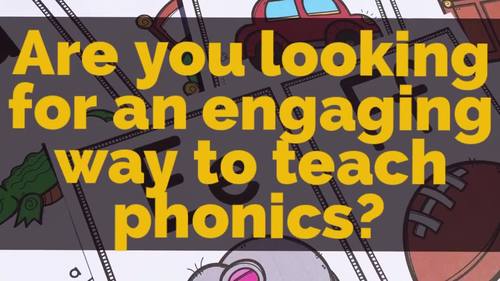 Physical Phonics - Alphabet Movement Cards & Videos by Tickled Pink in ...